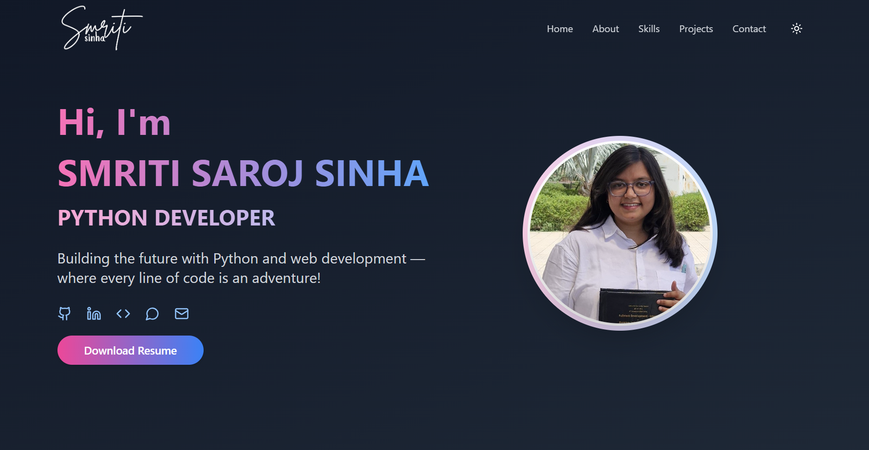 SmritiSarojSinha-Portfolio